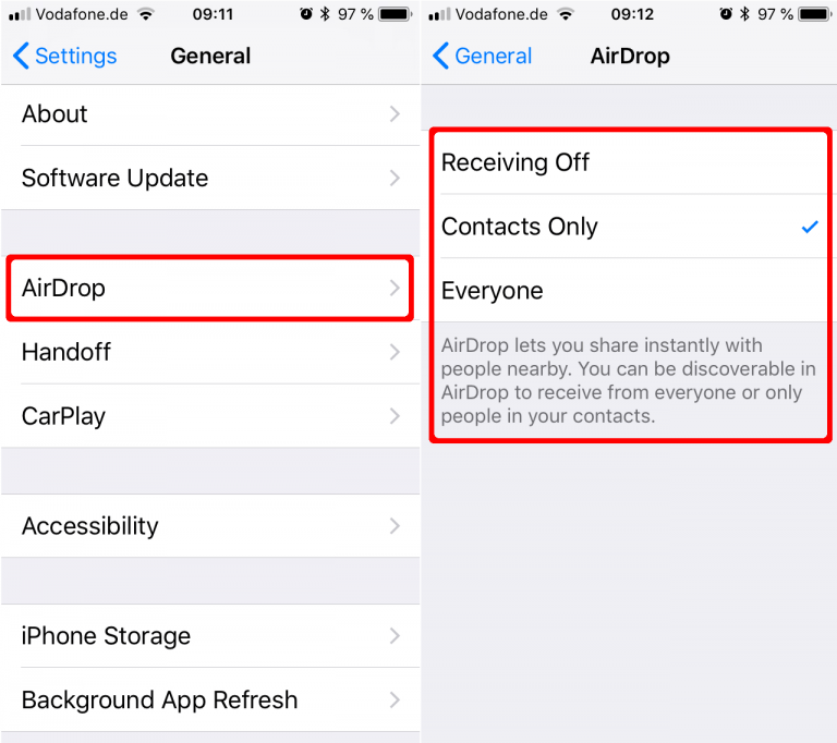 How to Use Airdrop on iPhone