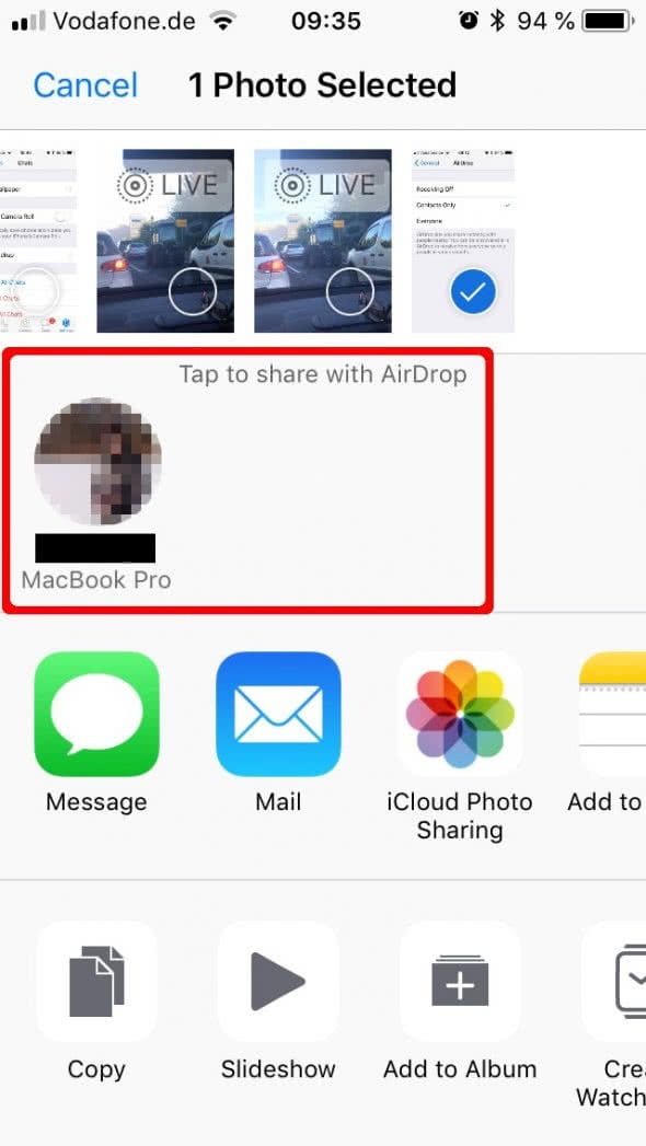 How to Use Airdrop on iPhone