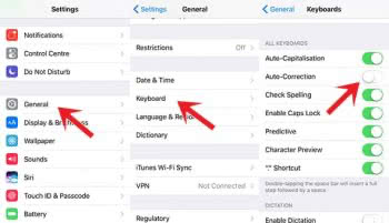 How To Turn Off Auto-Correct On iPhone