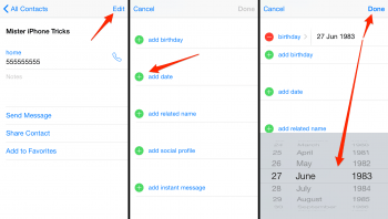 How To Set iPhone Birthday Reminders