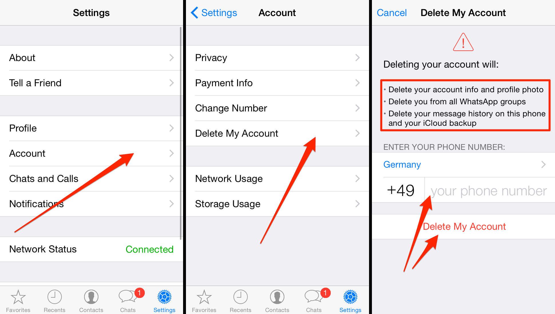 How To Delete Your WhatsApp Account How To Delete Your WhatsApp Account