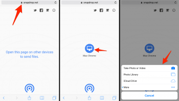 AirDrop for Windows, Android and Linux: Snapdrop