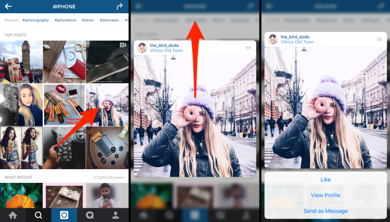 Instagram Shortcuts: Like, Comment and Share - iPhone-Tricks.com