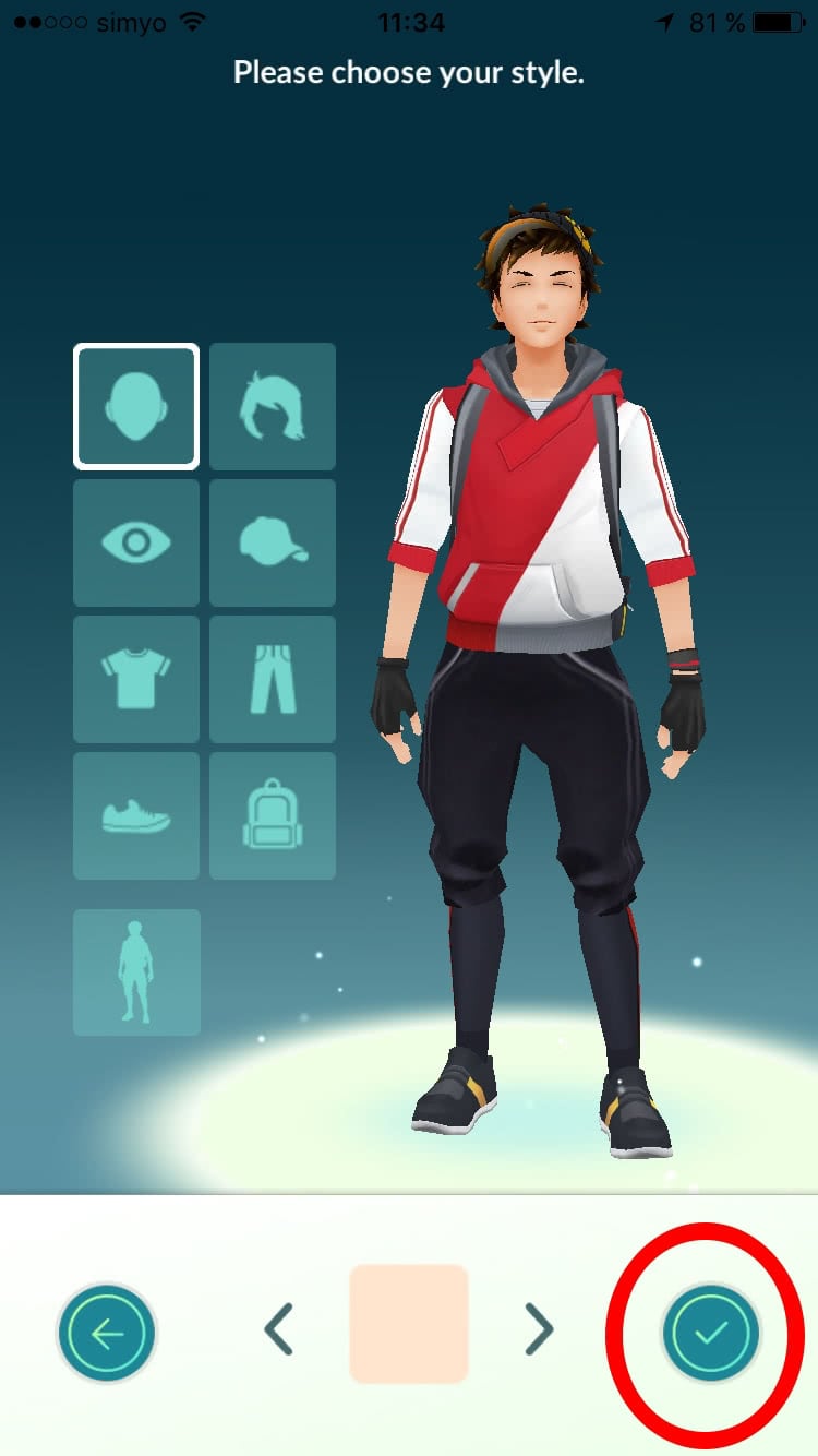 How To Change Your Avatar's Appearance In Pokemon Go