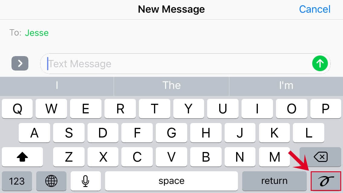 Write Your Messages In Handwriting On Your iPhone