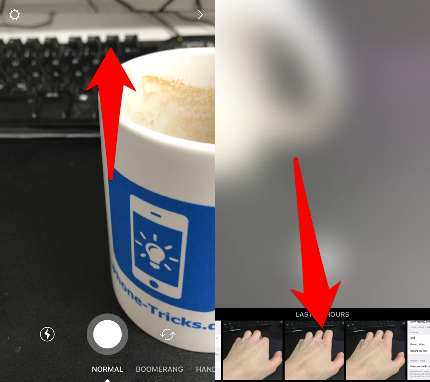 Instagram – Live Photos With Boomerang Effect