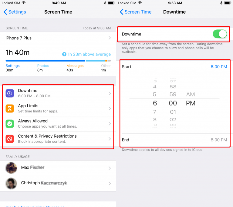 Screen Time - Manage Your iPhone Use