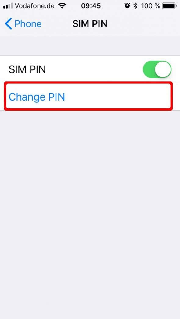 How to Change SIM PIN on iPhone