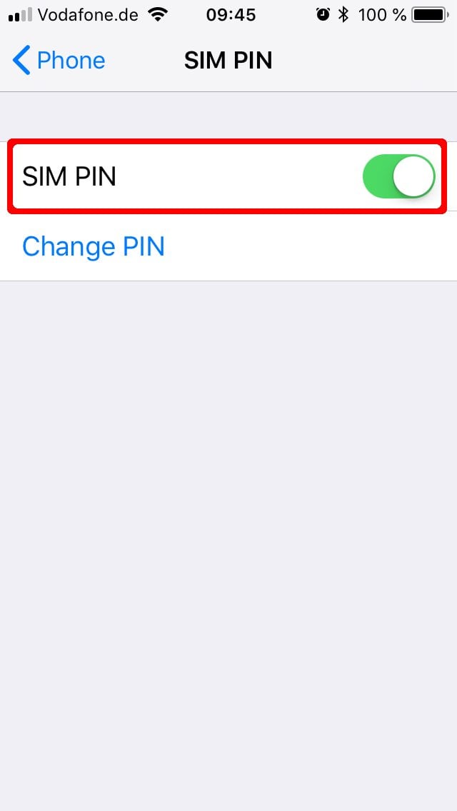 How to Change SIM PIN on iPhone